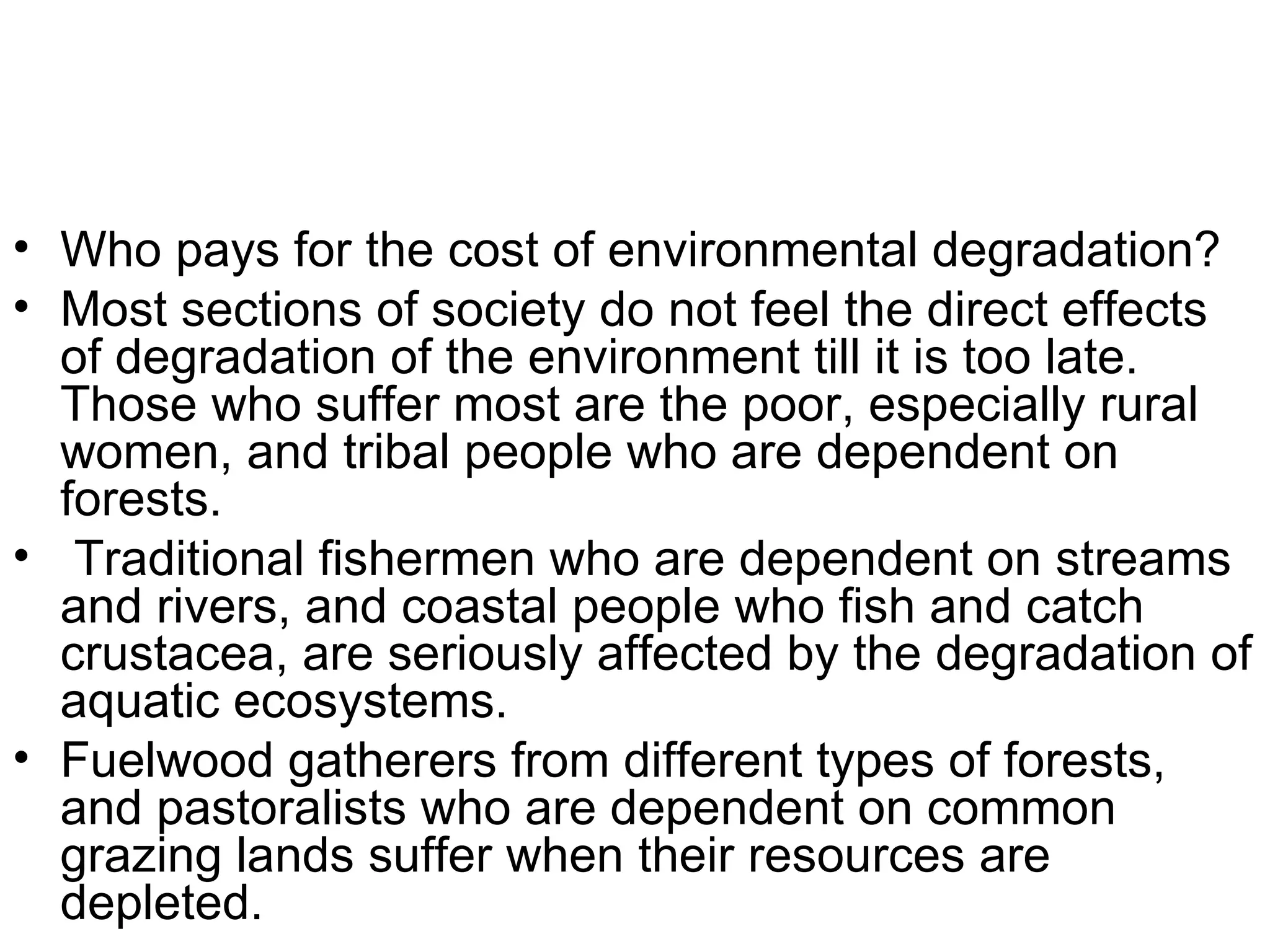 Social issues and the environment | PPT