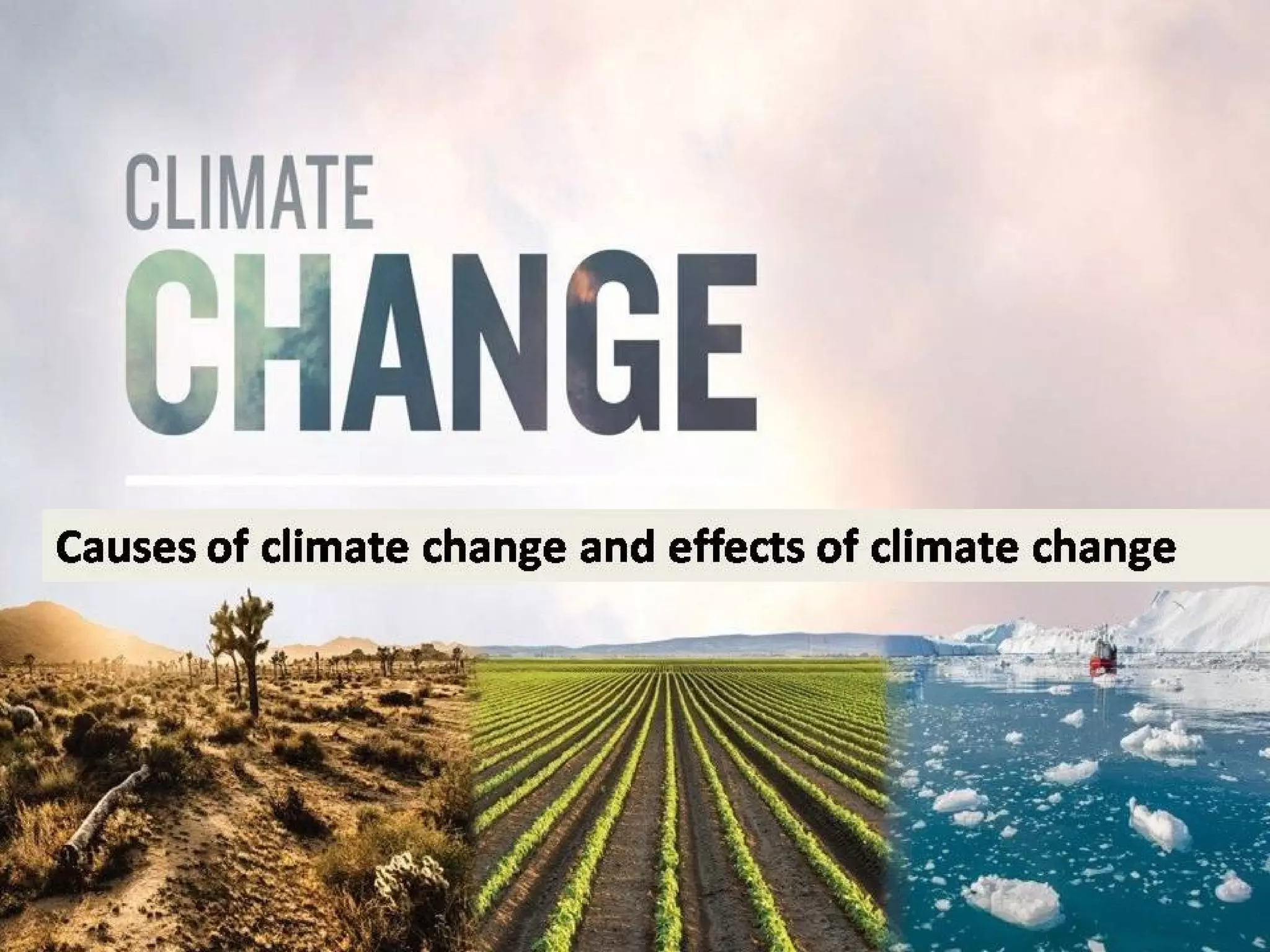 Social issues and the environment :Climate change, Global warming and ...