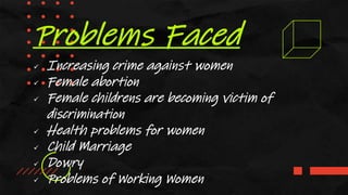SOCIAL ISSUES FACED BY WOMEN.pptx