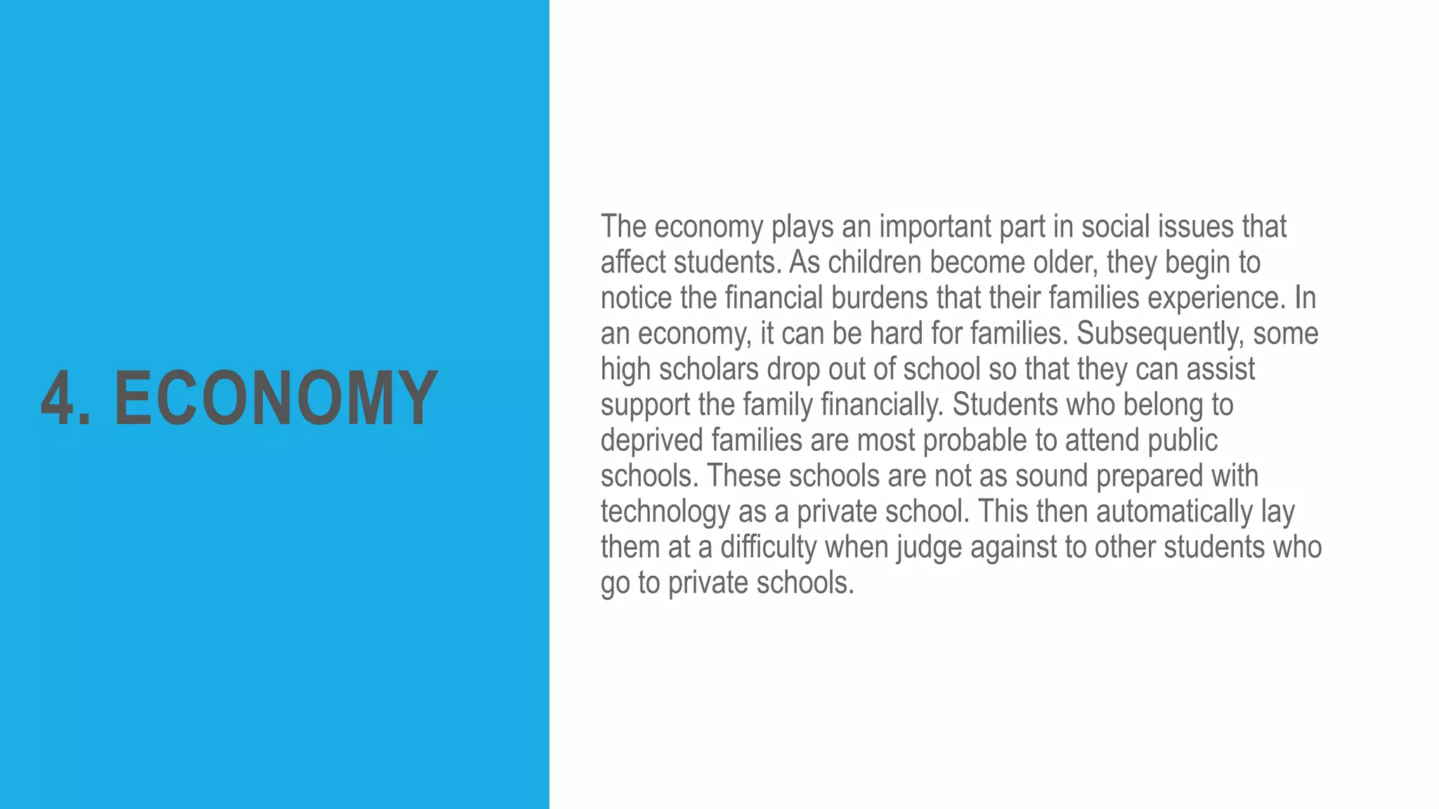 Social issues & their implications to eduaction | PPTX