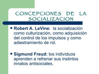 Socializacion, Resocializacion E Interaccion Social | PPT