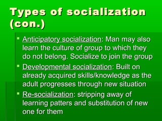 Socialization (sociology) | PPT