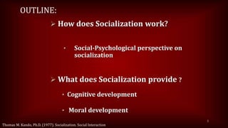 Socialization | PPT