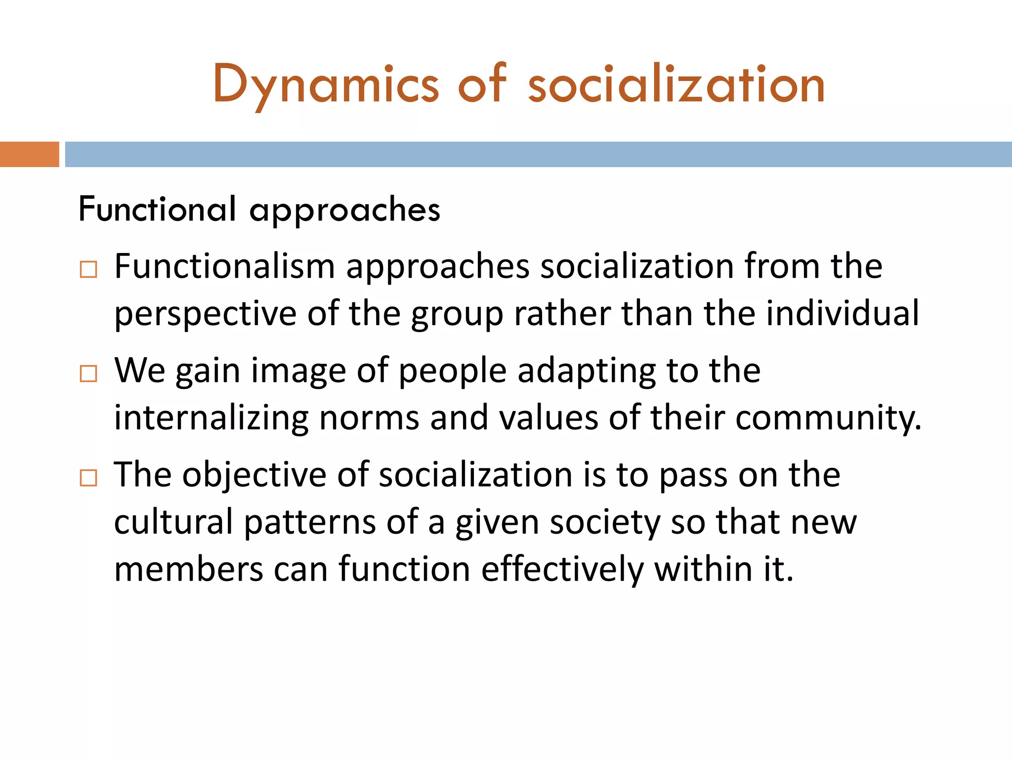 Socialization | PPTX