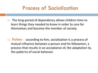 Socialization | PPTX