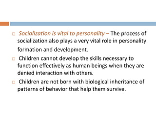 Socialization | PPTX