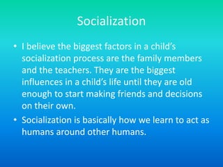 Socialization | PPTX