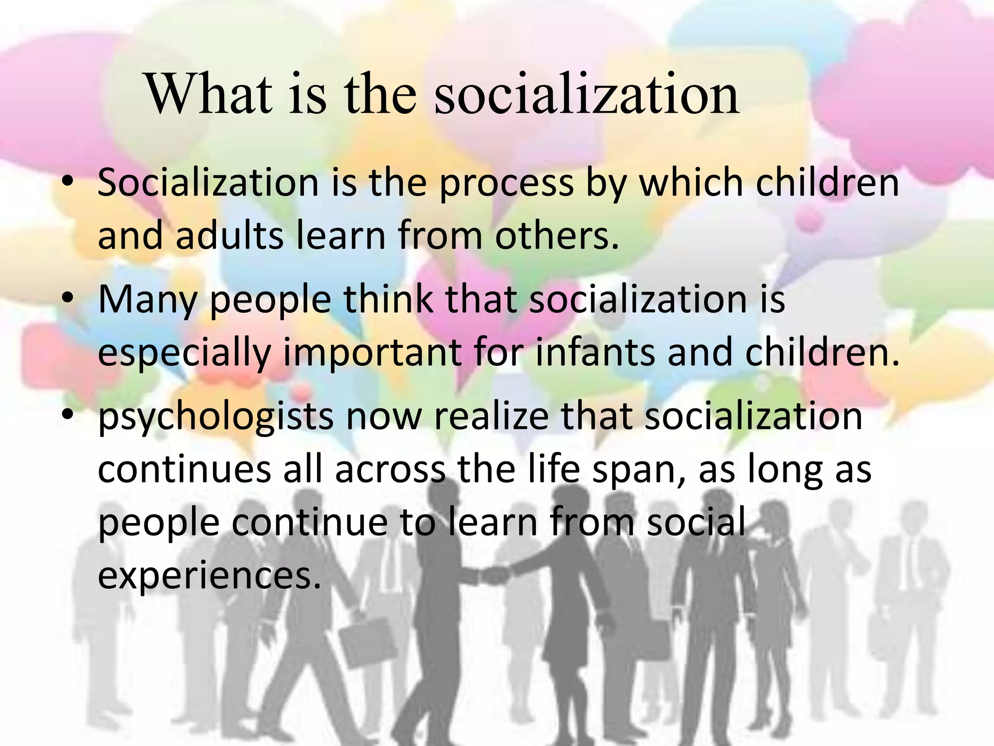 Socialization | PPTX