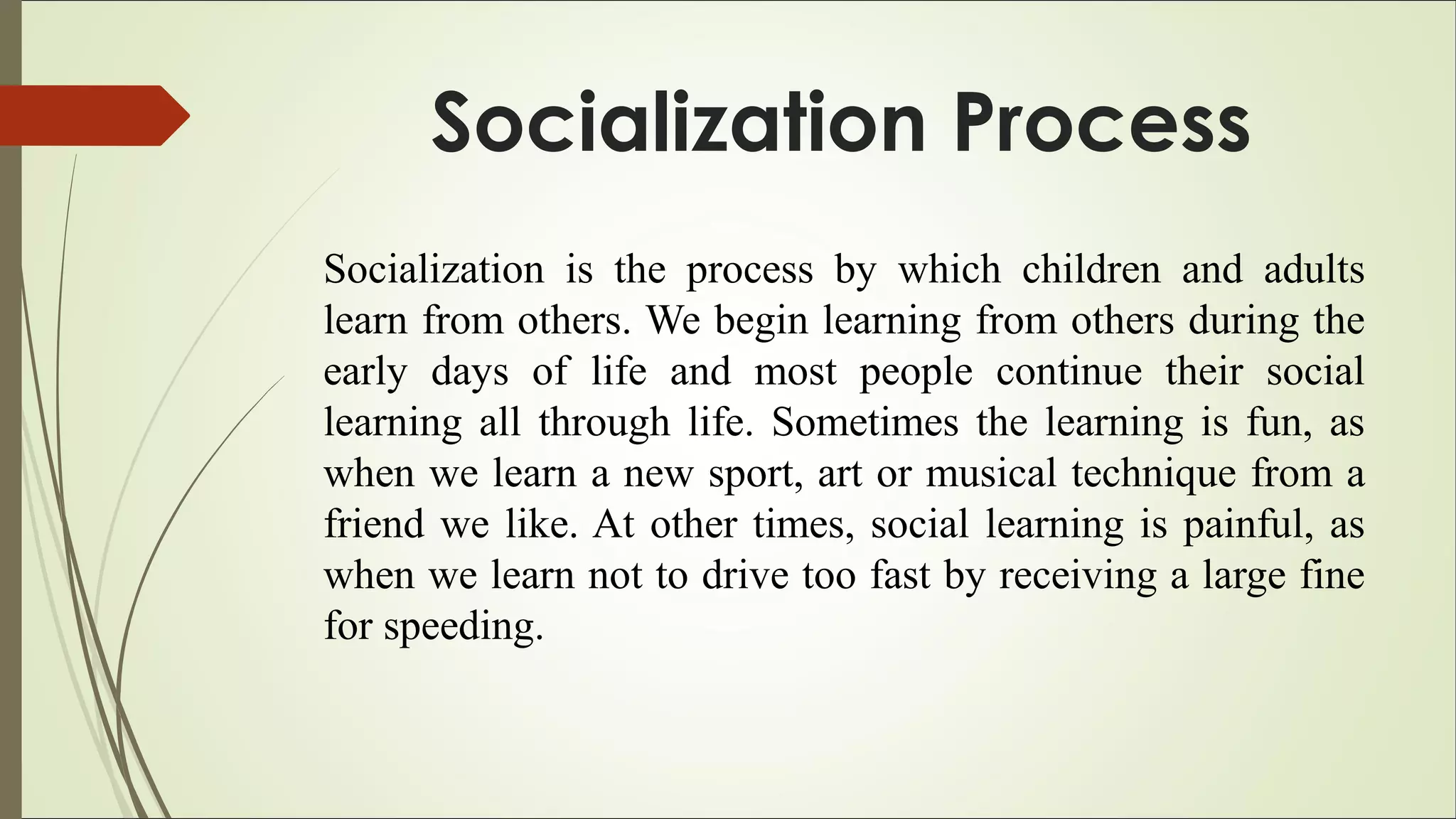 Socialization | PPT