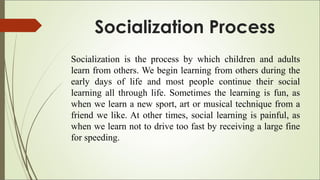 Socialization | PPT