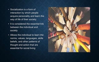 Socialization | PPTX