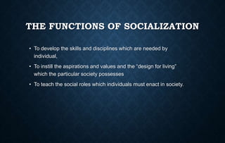 Socialization | PPTX