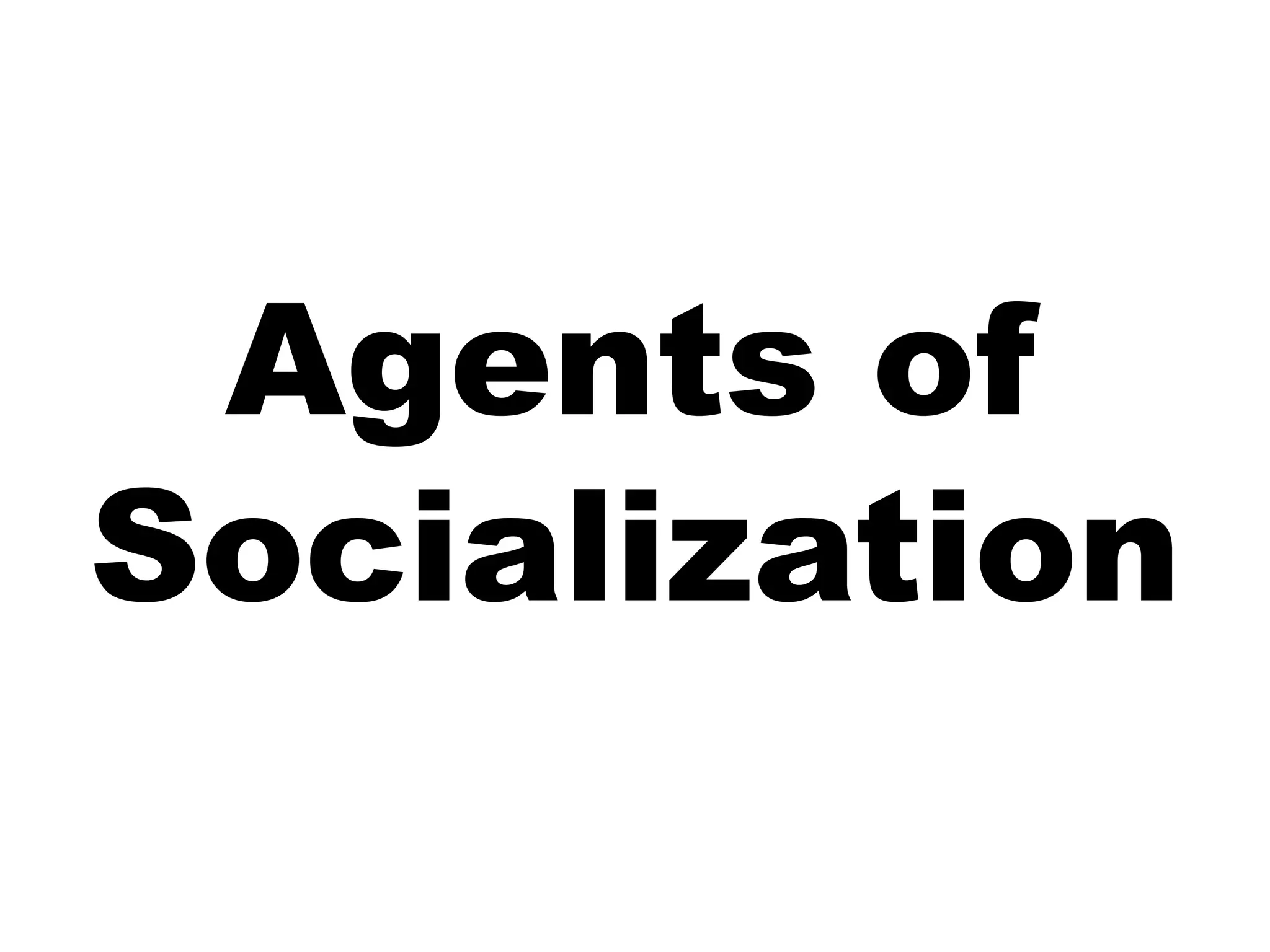 Socialization | PPTX