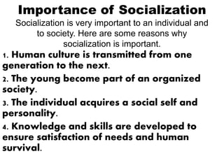 Socialization | PPTX