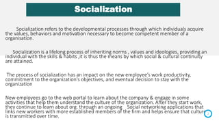 Socialization | PPT