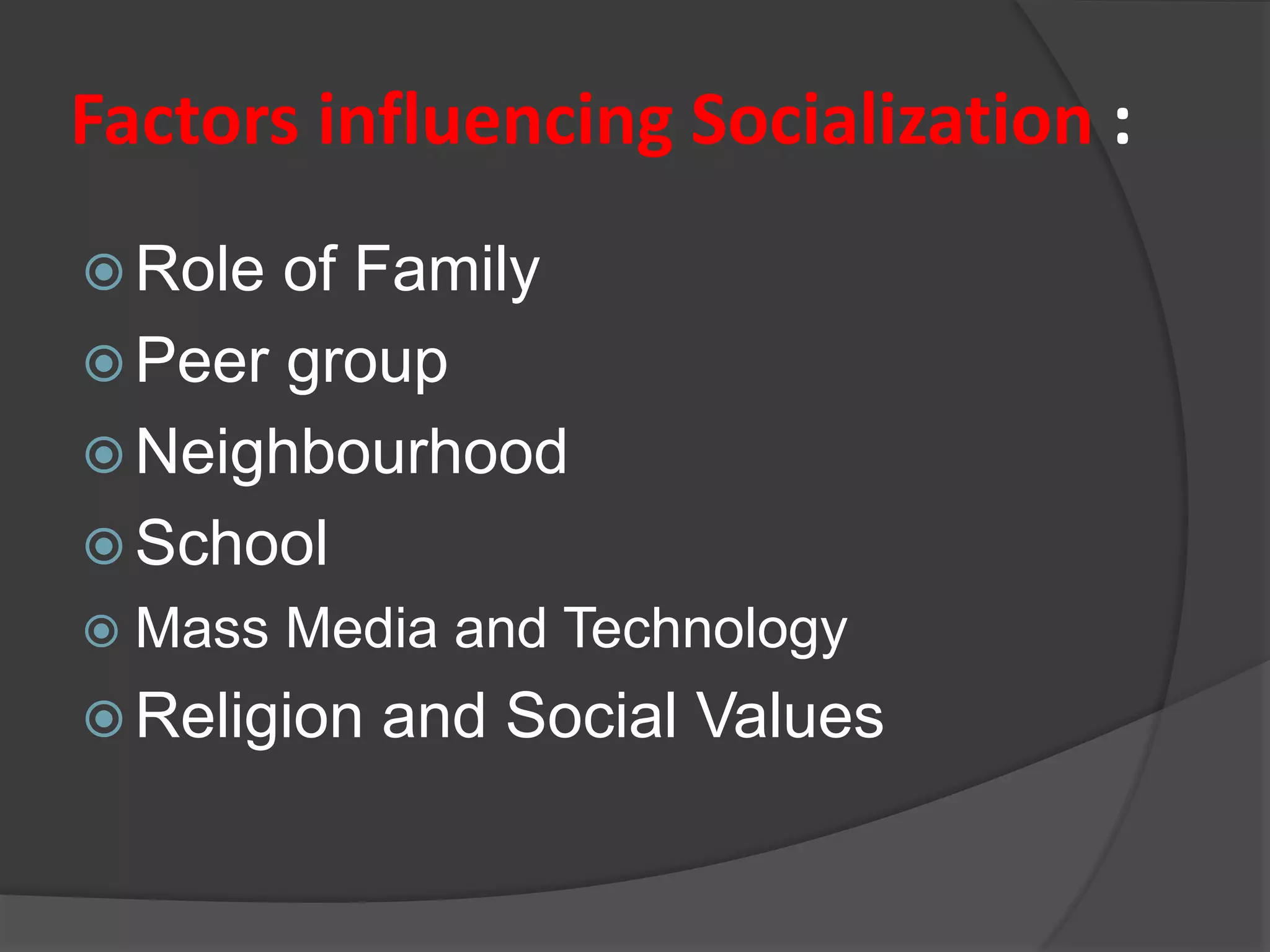 Socialization | PPTX