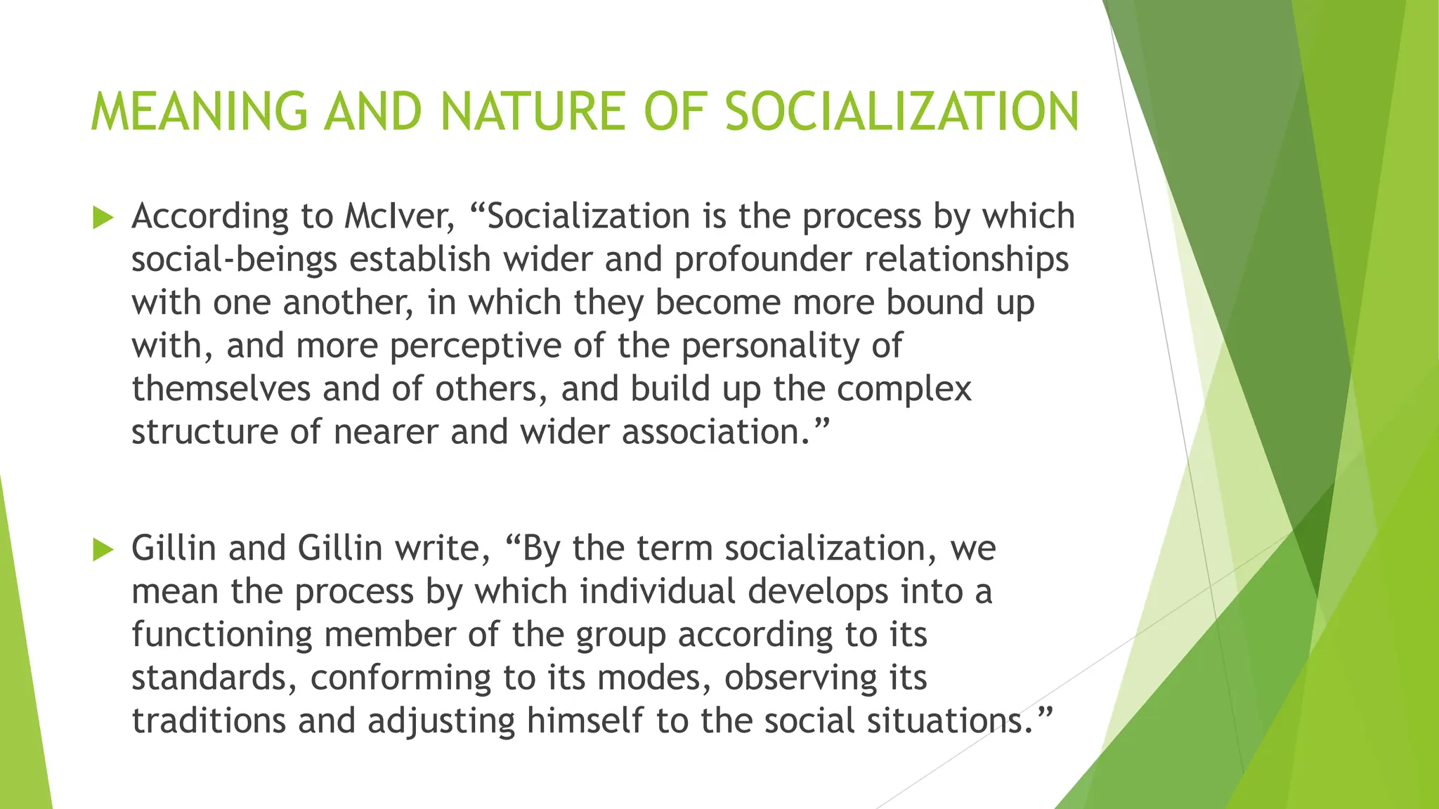 Socialization in sociology ppt by Dr. Mumux | PPTX