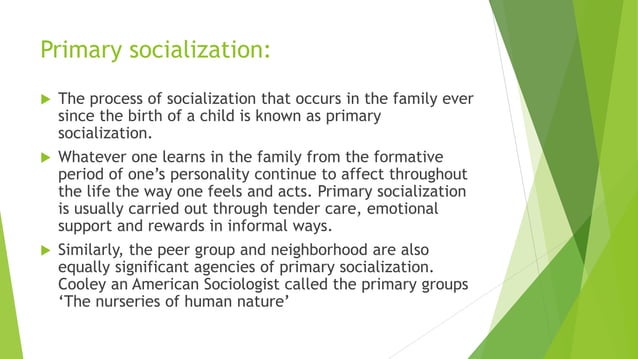 Socialization in sociology ppt by Dr. Mumux | PPTX
