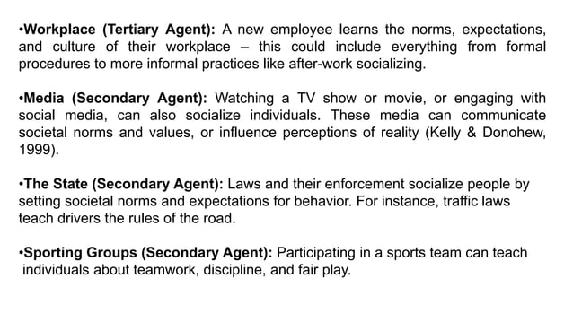 Socialization, agent of socialization | PPT