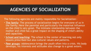 Socialization- Introduction, definition, types, stages of socialization ...