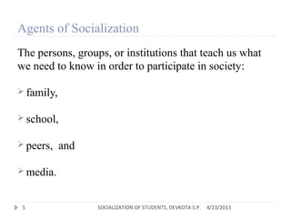 Socialization shree p. devkota | PPT
