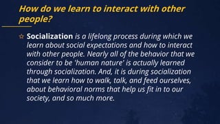 Socialization (1) | PPT