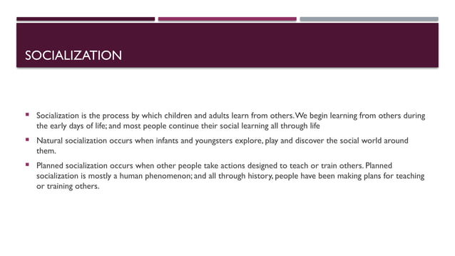 Socialization ,its meaning and its types.pptx