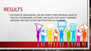 Socialization and enculturation | PPTX