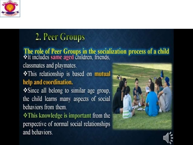 SOCIALIZATION AND FAMILY RELATIONSHIPCLASS 9TH.pptx