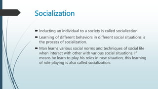 SOCIALIZATION AND PERSONALITY & its factors | PPTX