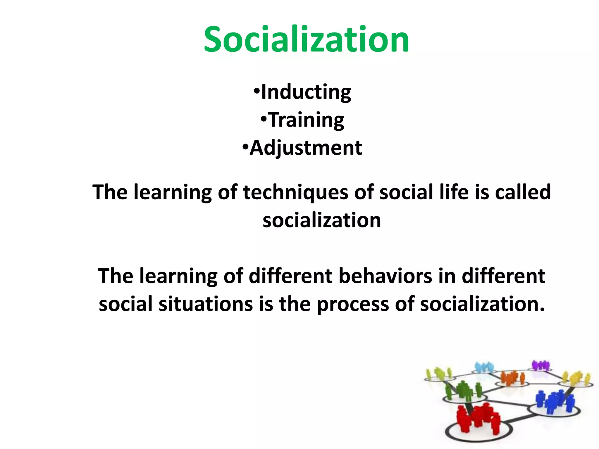 Socialization ch 12 | PPTX