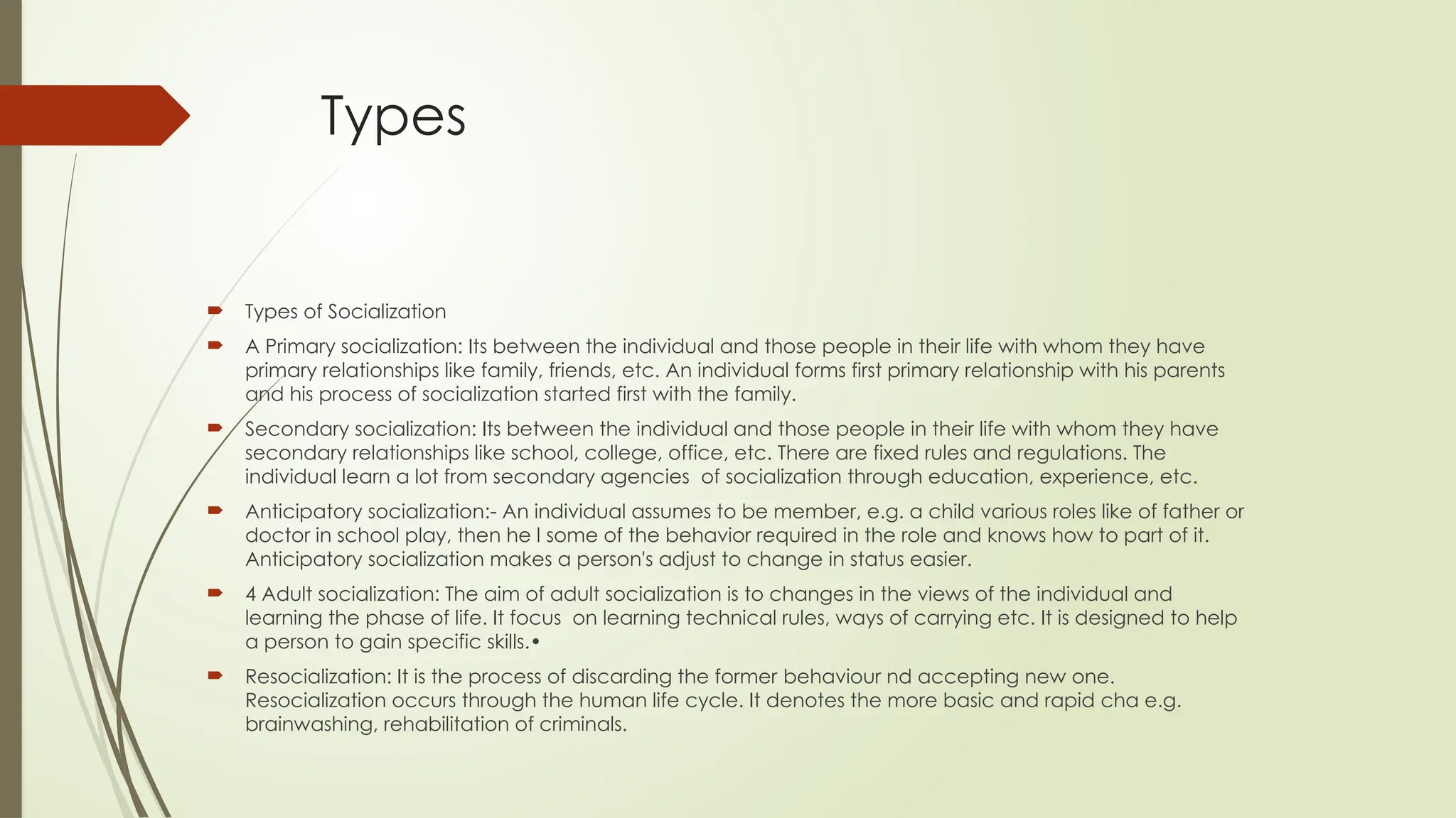 Socialisation process ppt. Suitable for GNM 1st year students. | PPTX