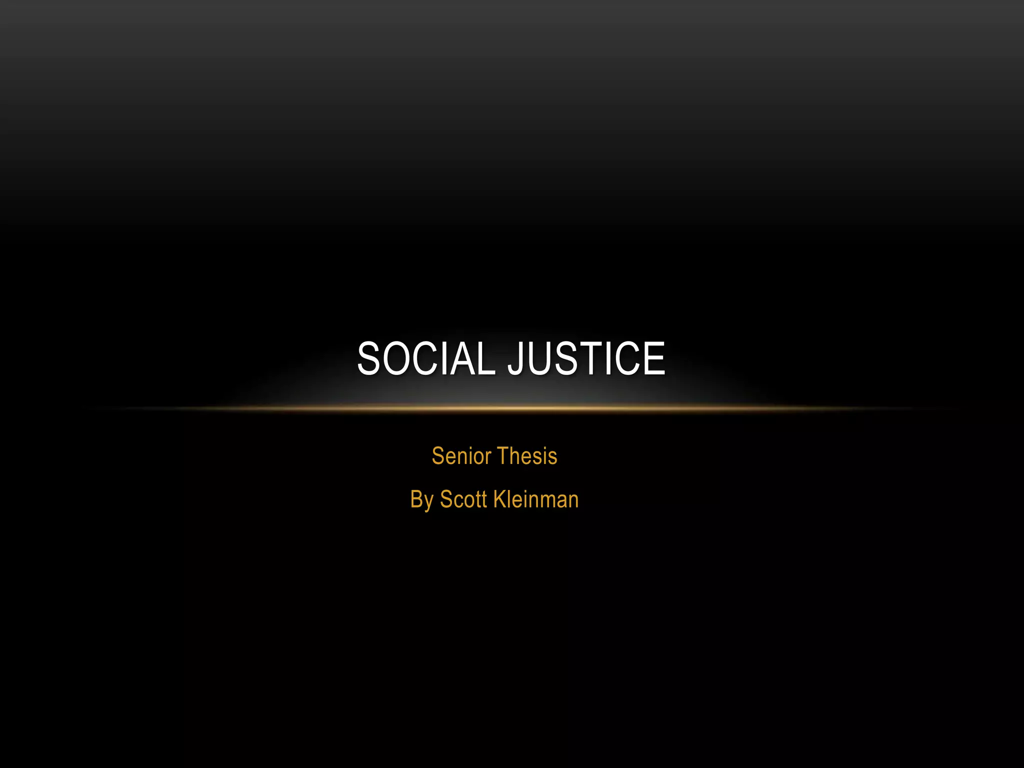 Social justice | PPTX