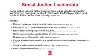 Social Justice Leader Speech and the Courts | PPTX