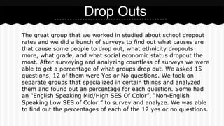 School Drop Outs | PPTX