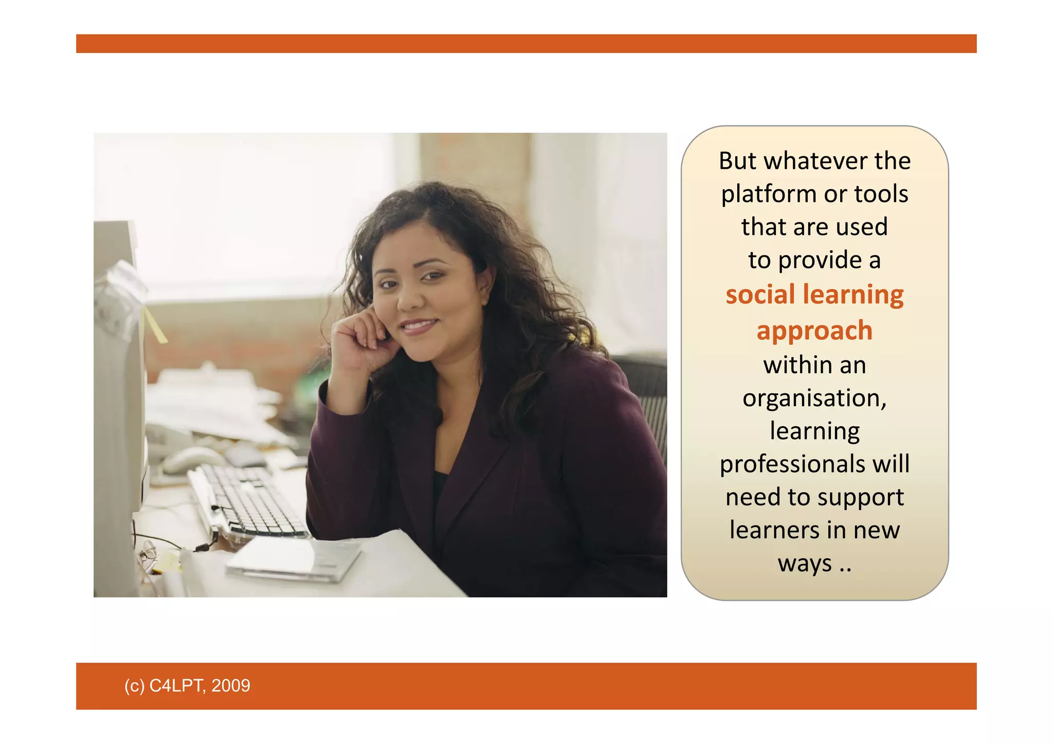 Supporting formal and informal social learning | PDF