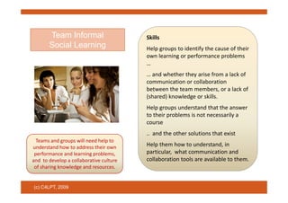 Supporting formal and informal social learning | PDF