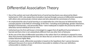 Social Learning Theories.ppt used in criminology | PPTX
