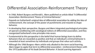 Social Learning Theories.ppt used in criminology | PPTX