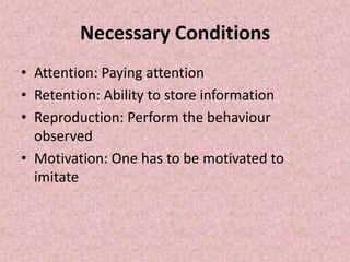 Social learning theory | PPTX