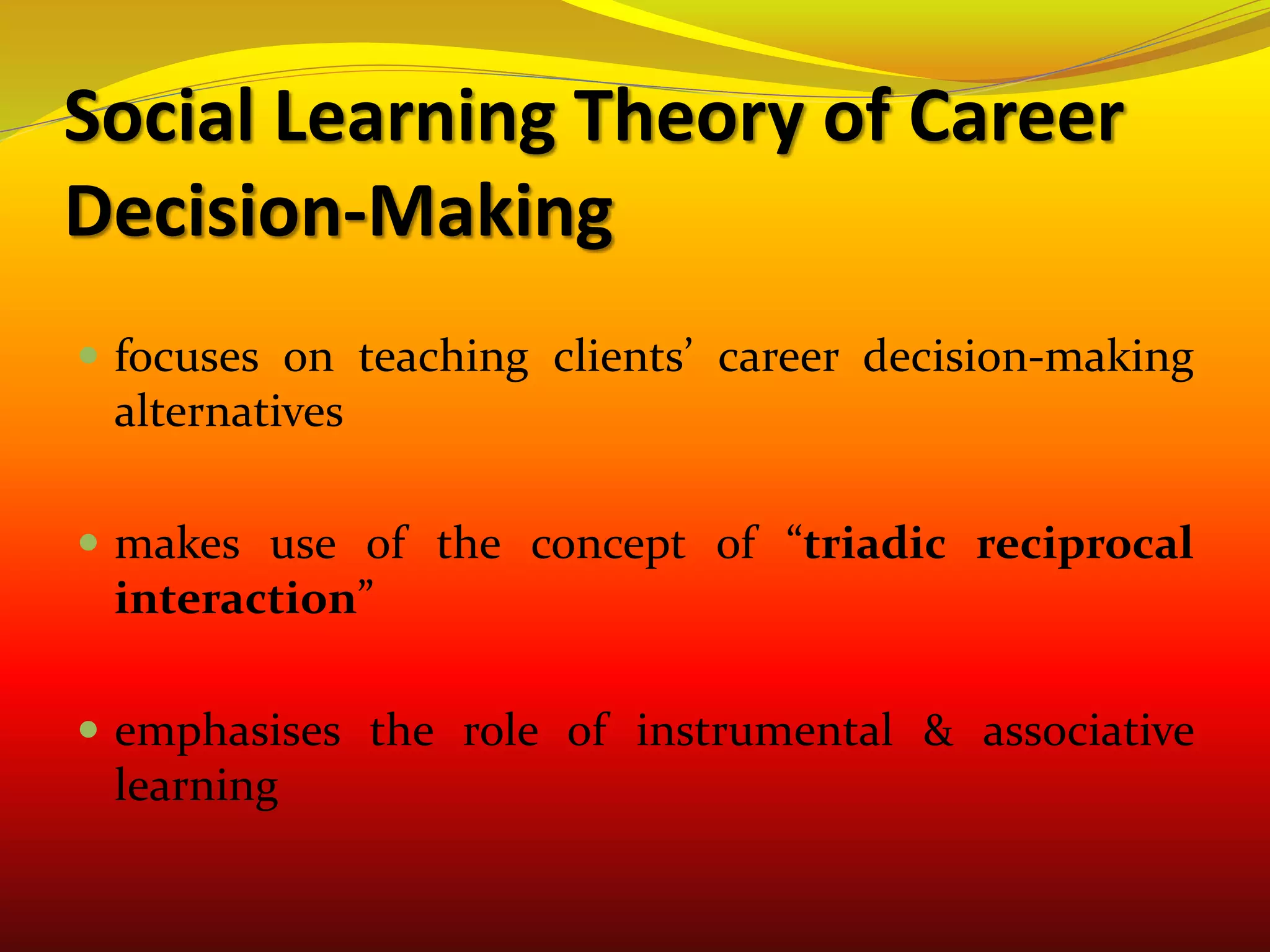 Social learning theory | PPTX