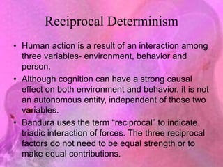 Social learning theory | PPTX