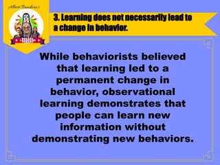 Social learning theory | PPTX