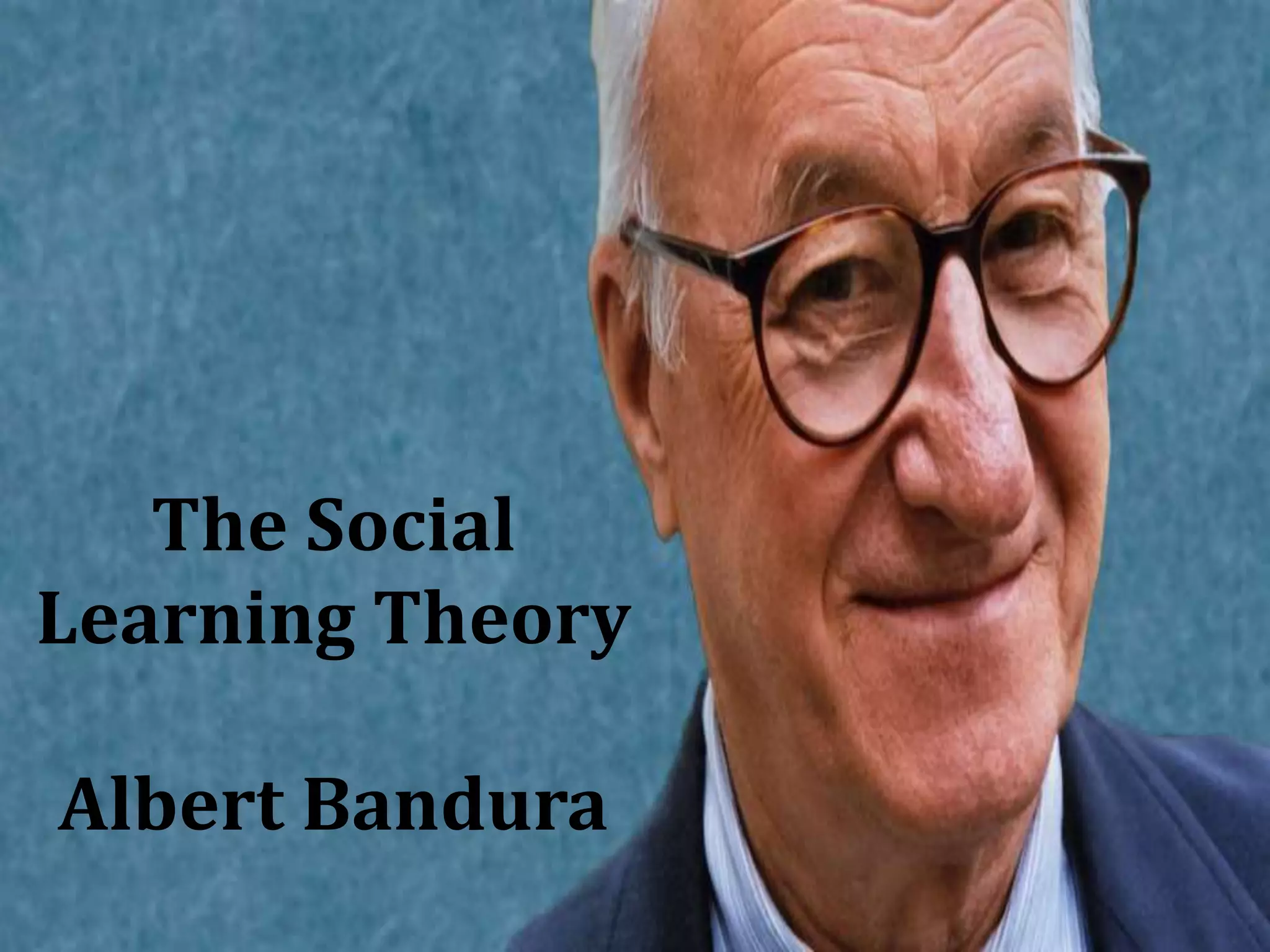 Social learning theory | PPTX