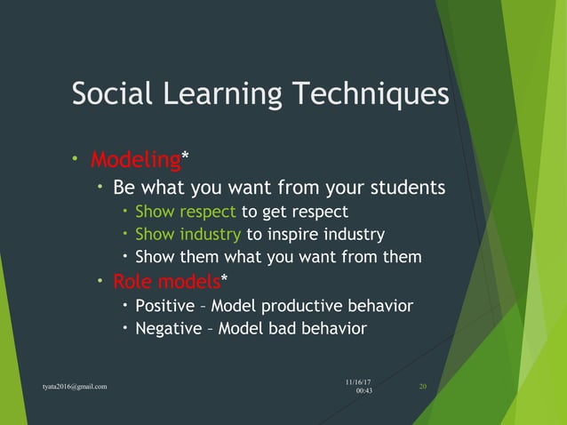 Social learning theory (Albert Bandura) | PPT | Science