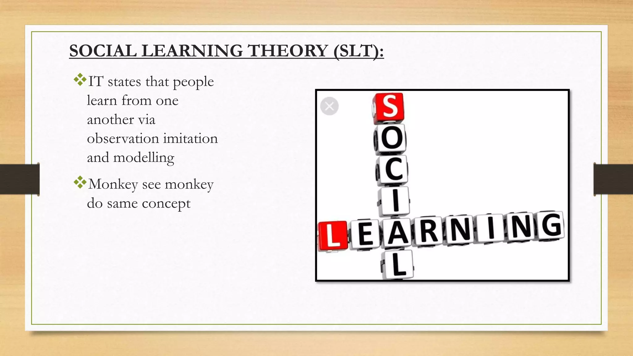 Social learning theory | PPT