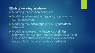 Social learning theory | PPTX