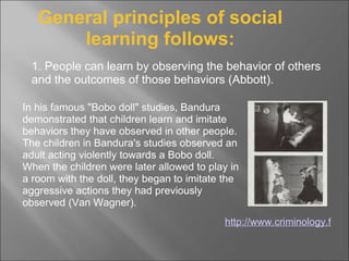 Social Learning Theory | PPT | Science