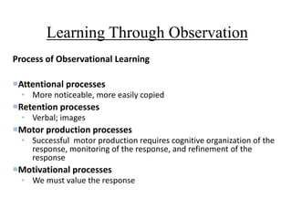 Social learning theory final | PPT