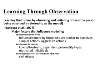 Social learning theory final | PPT